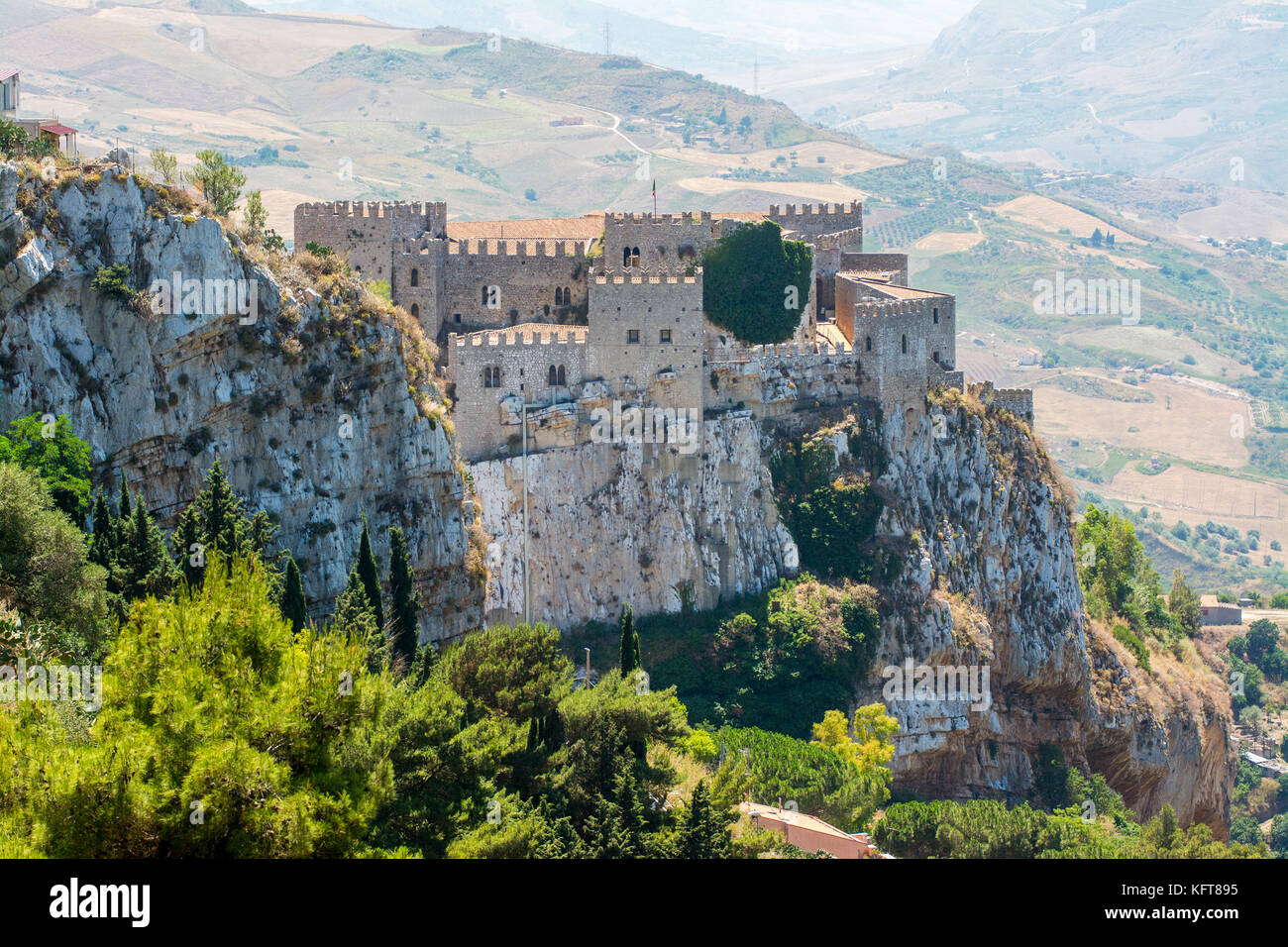 Caccamo medieval castle, near Palermo, Sicily Stock Photo - Alamy