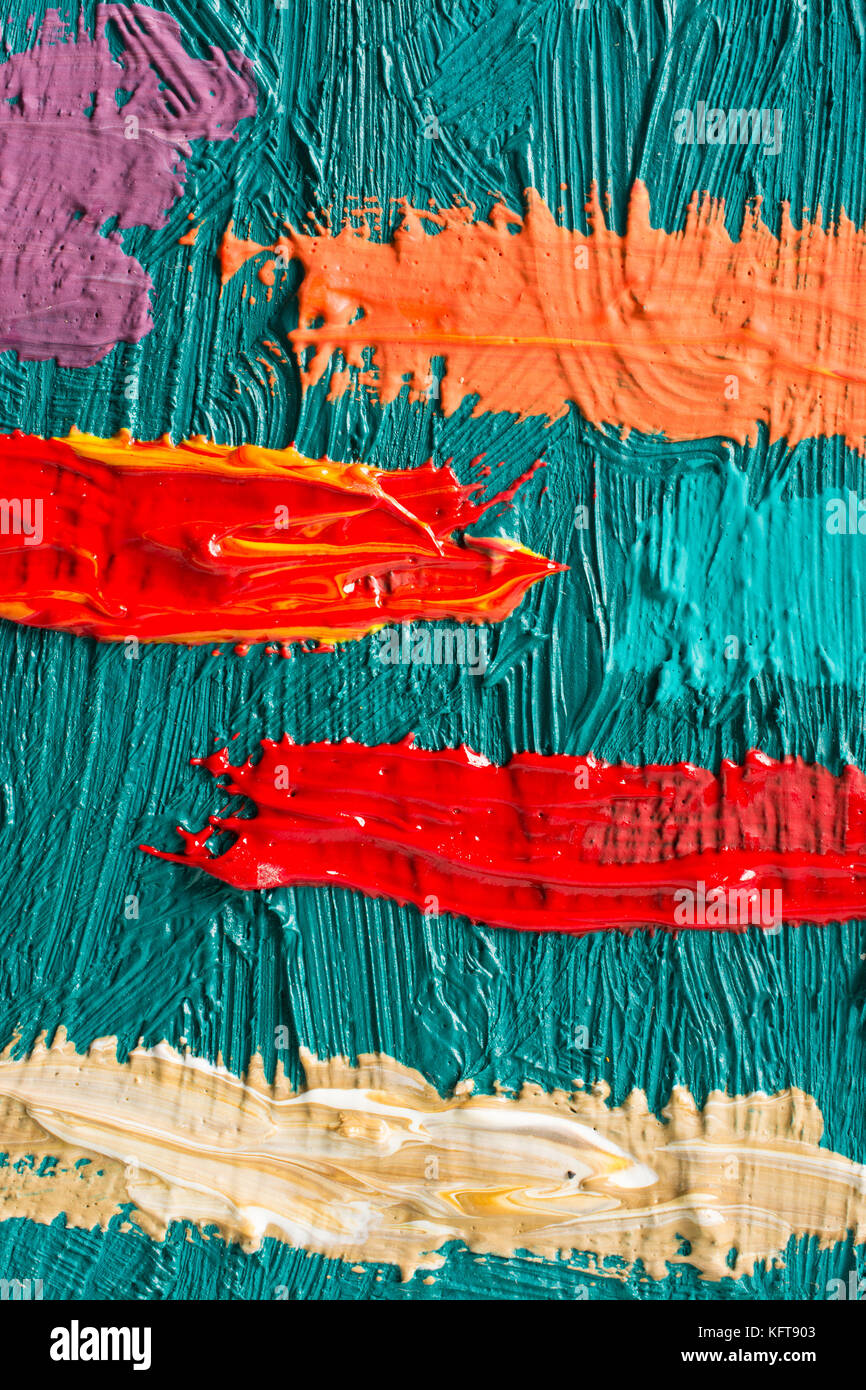 Abstract painting poster. Background for a painter exhibition Stock ...