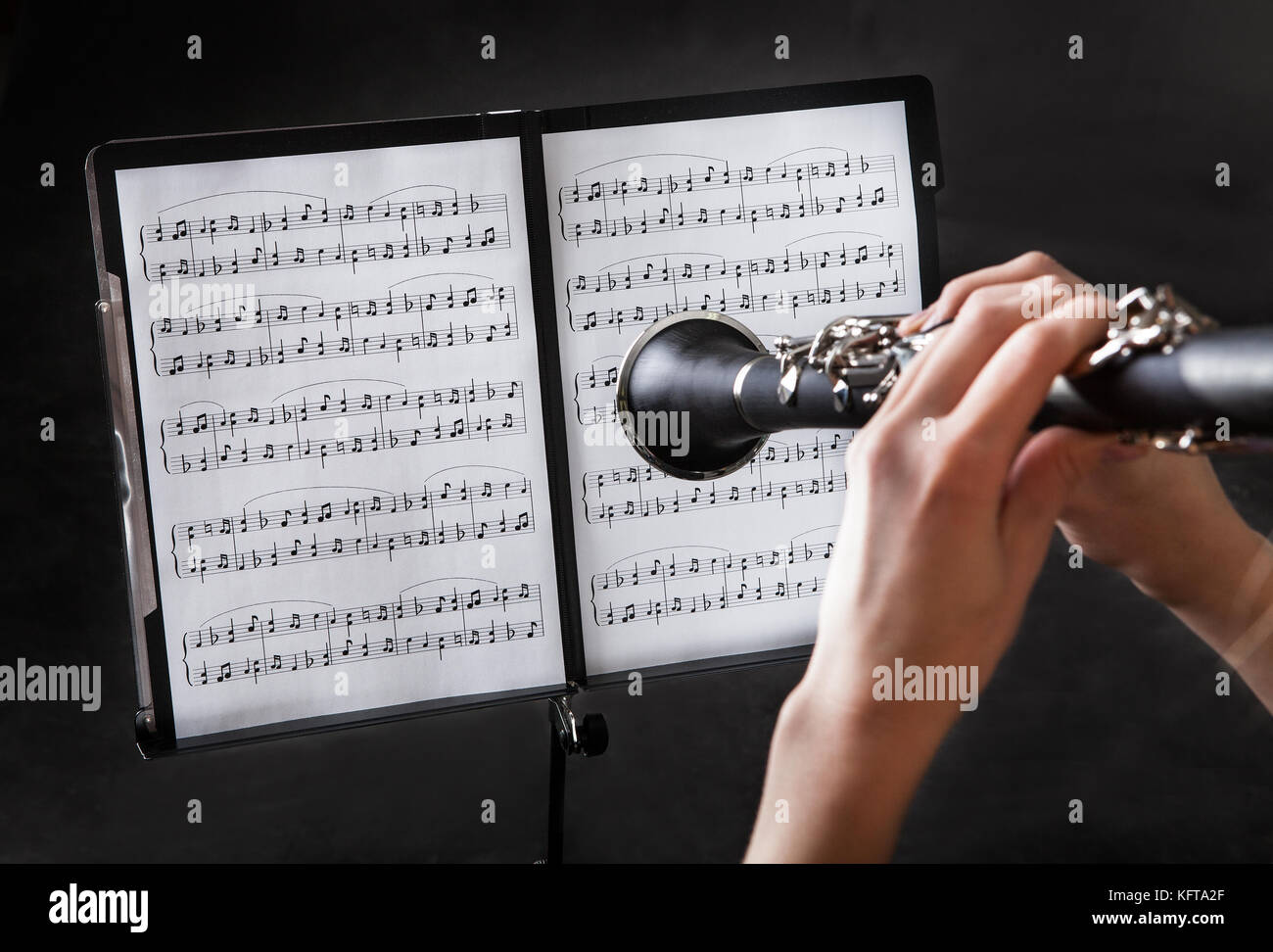 Teenager clarinet hi-res stock photography and images - Alamy