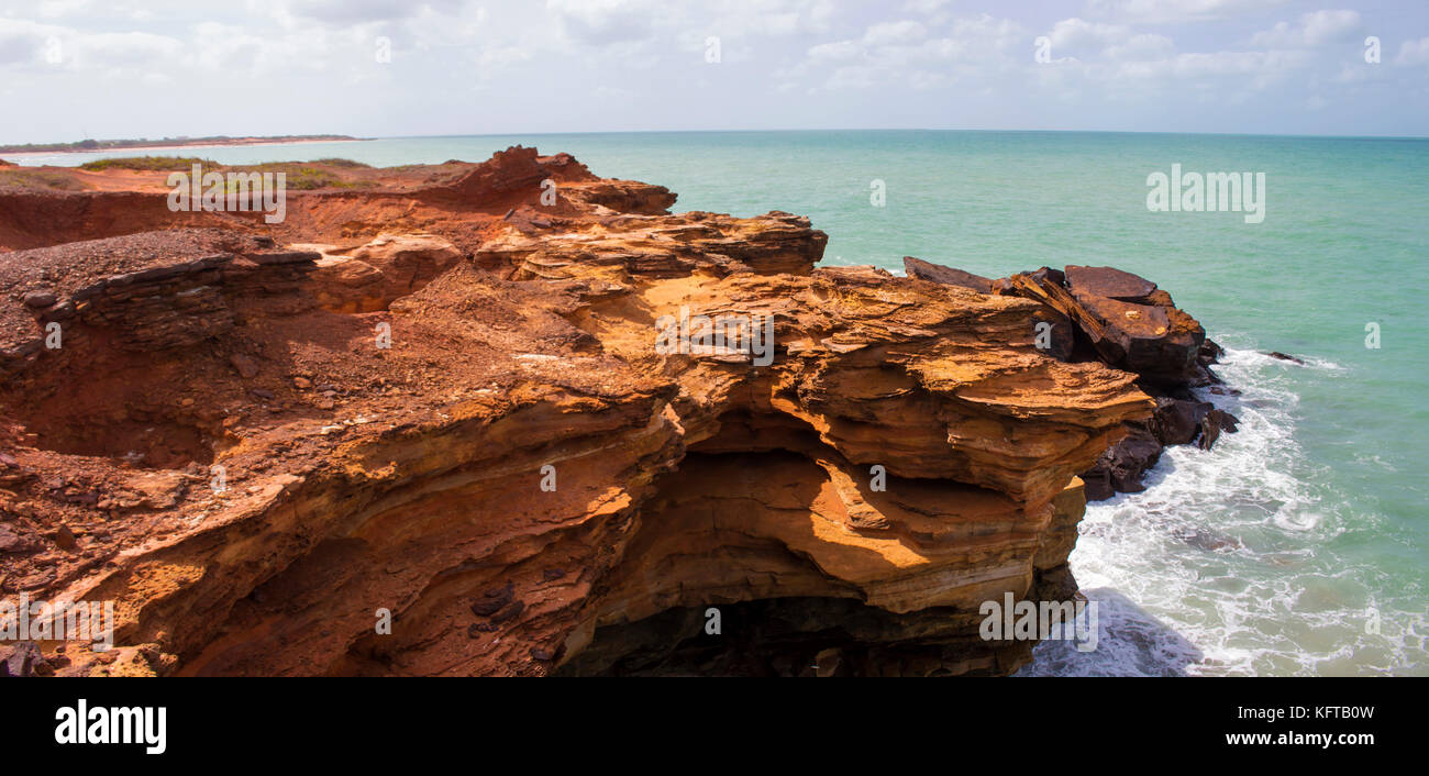 Gantheaume Point a red-sandstone headland that juts out into the Indian ...