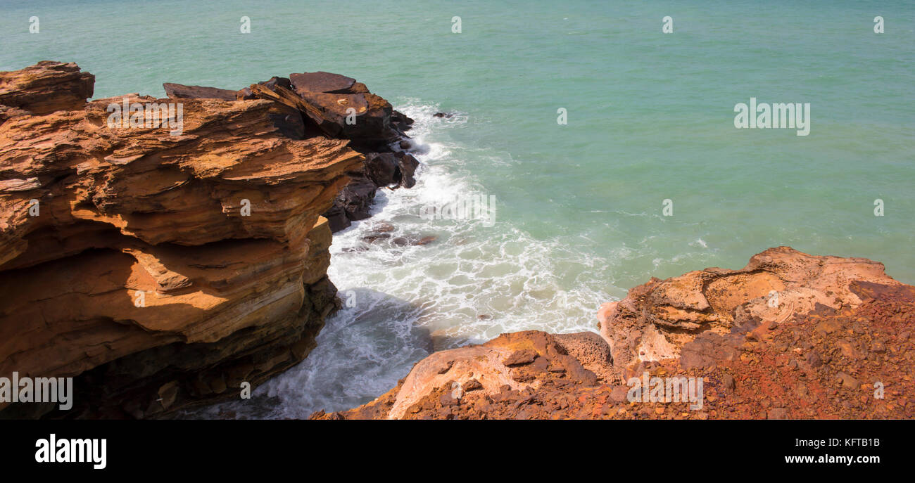 Gantheaume Point a red-sandstone headland that juts out into the Indian ...
