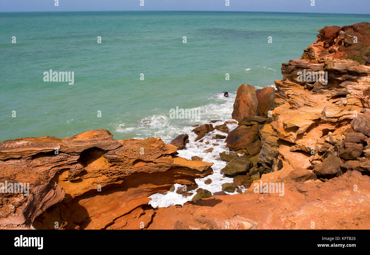 Gantheaume Point a red-sandstone headland that juts out into the Indian ...