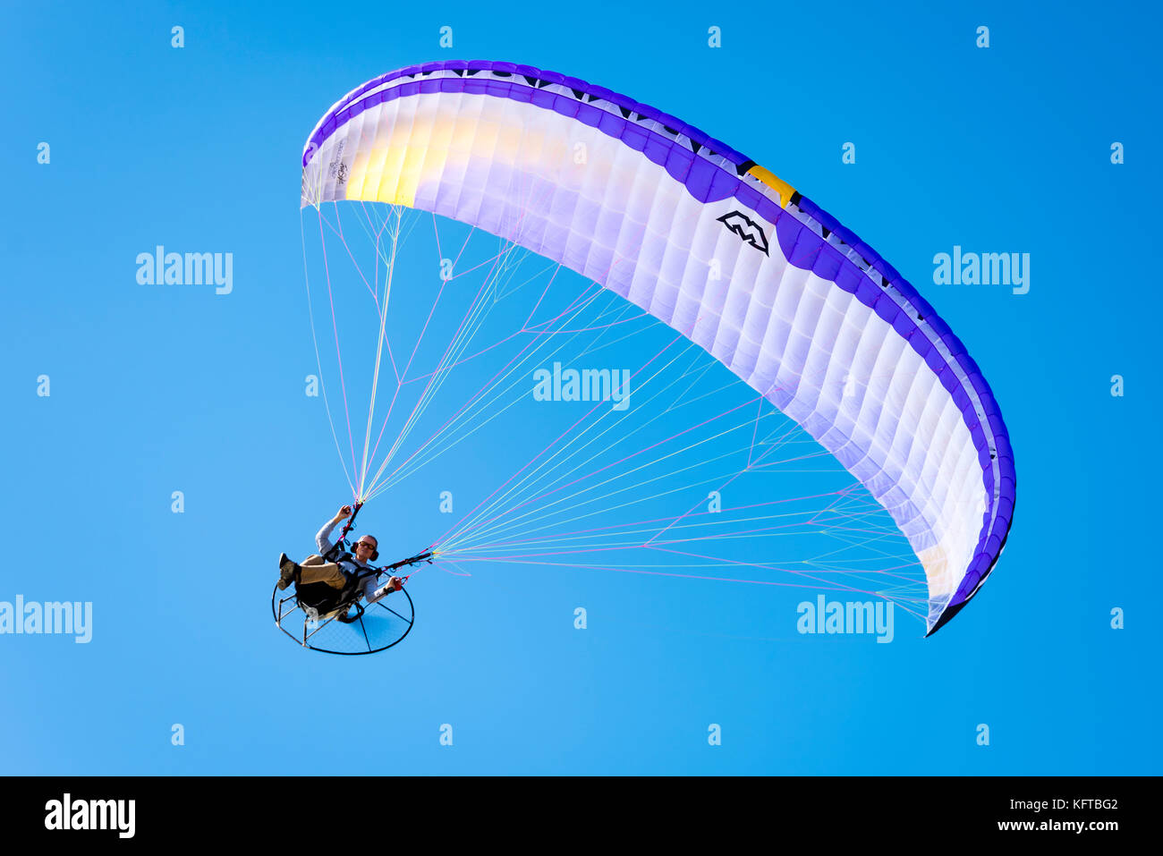 Powered Paragliding Wallpaper