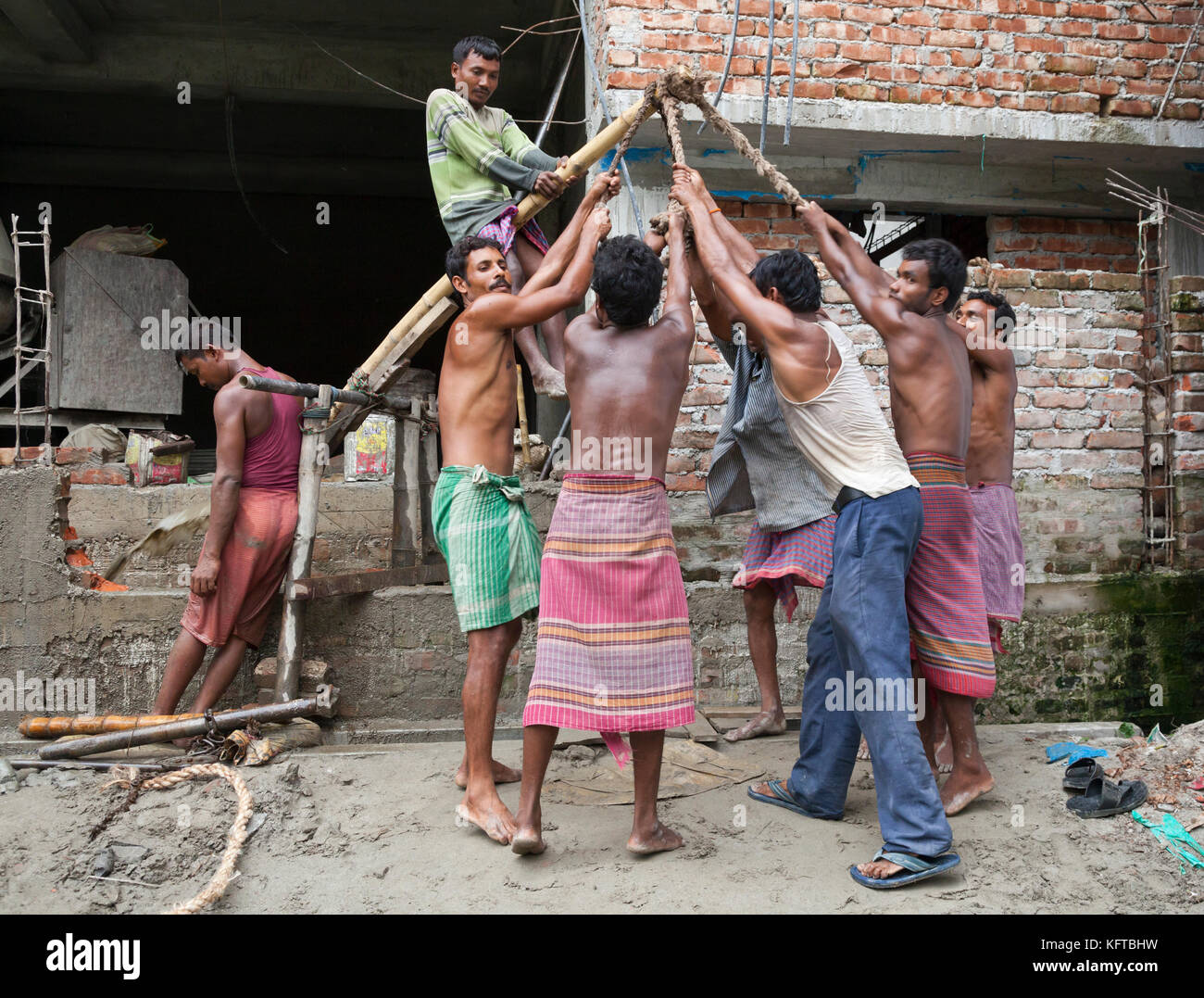 Pumping water india pump hi-res stock photography and images - Alamy