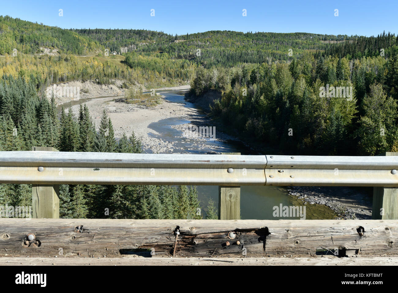 Kiskatinaw Bridge, Dawson Creek, British Columbia, Canada, Alcan ...