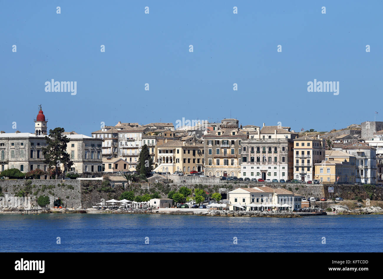 Corfu town cityscape Greece Stock Photo - Alamy