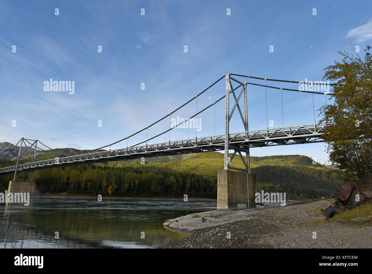 Liard river bridge hi-res stock photography and images - Alamy