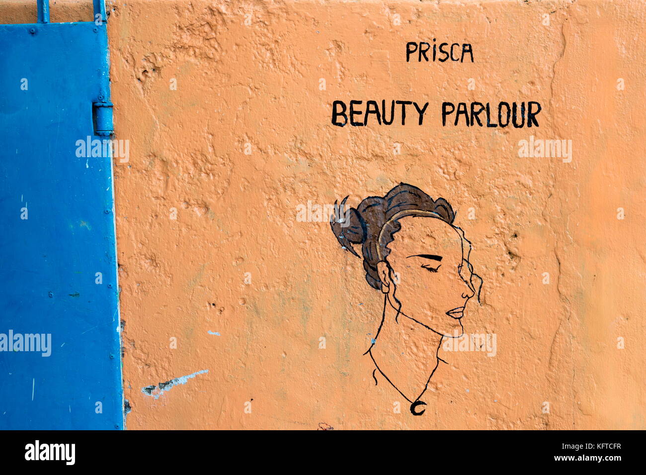 Red bus converted into a cafe, Saint Martin, Mauritius Stock Photo - Alamy