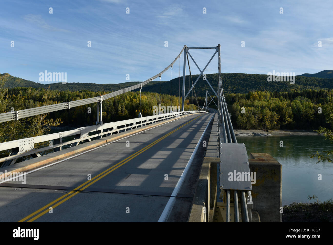 Liard River Bridge, British Columbia, Canada Stock Photo - Alamy