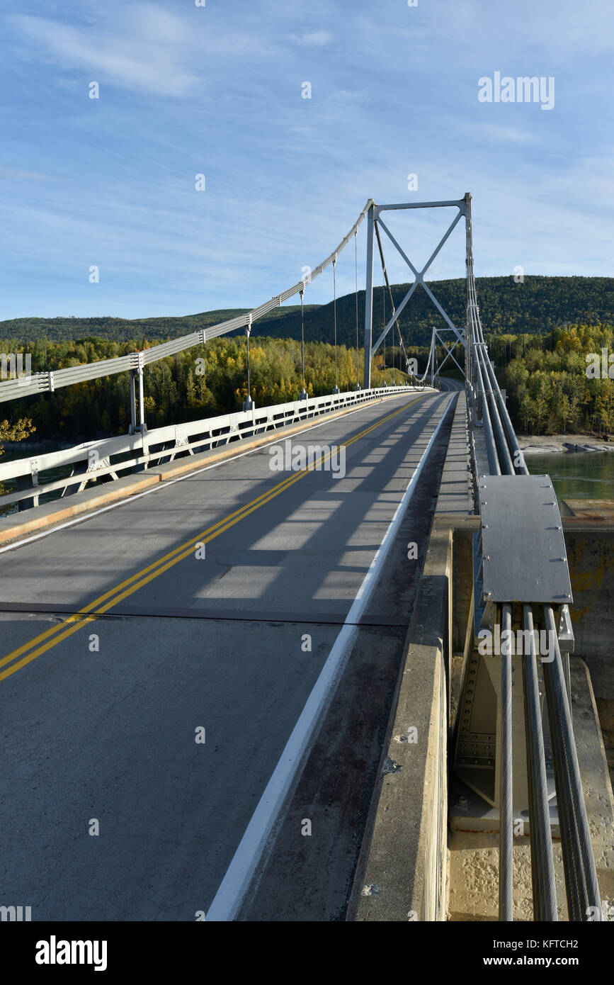 Liard River Bridge, British Columbia, Canada Stock Photo - Alamy