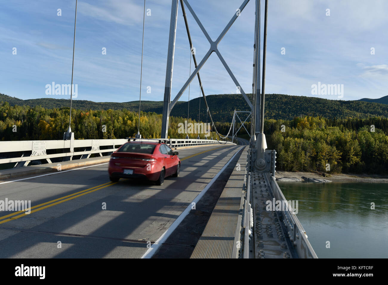 Liard river bridge hi-res stock photography and images - Alamy