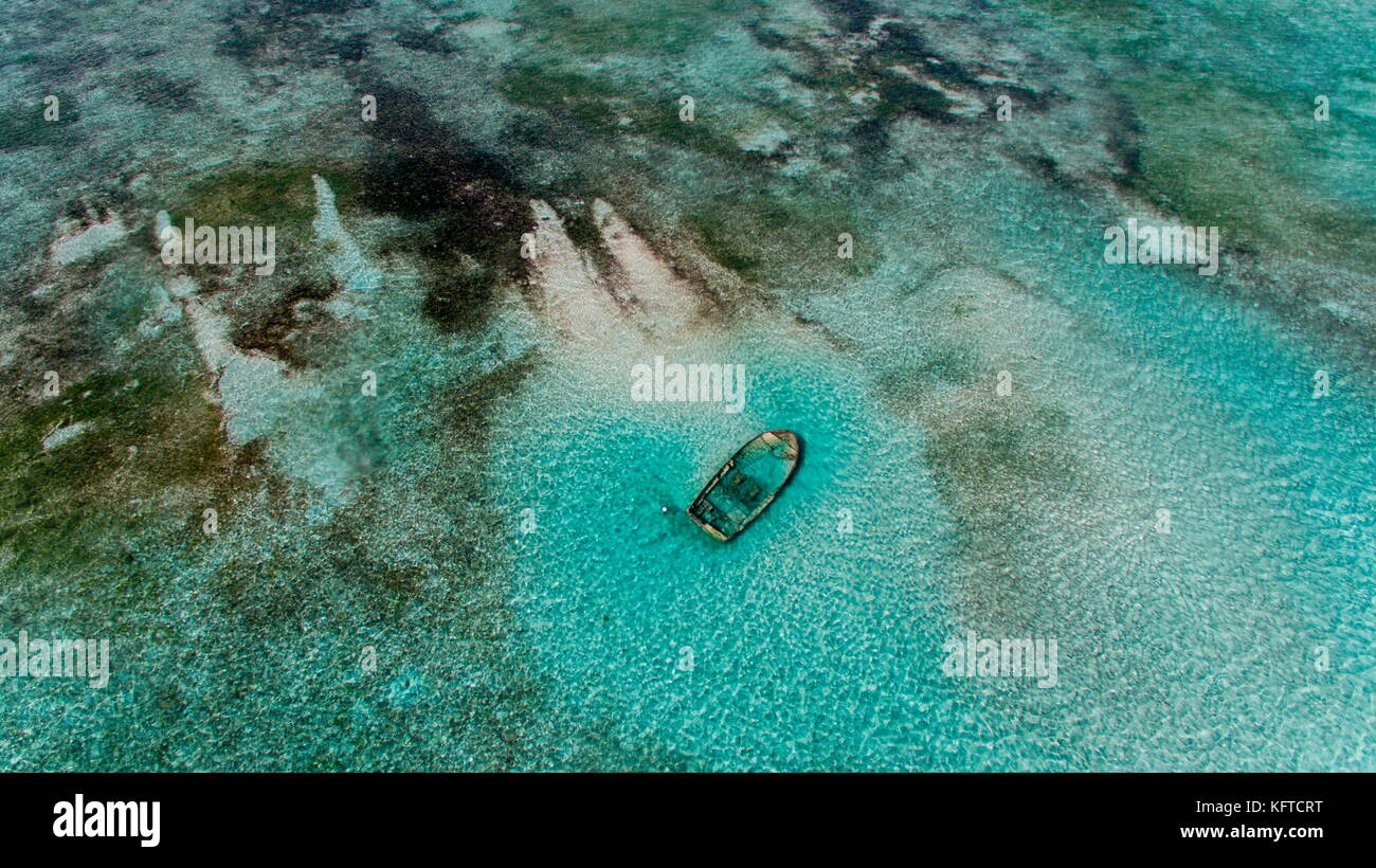 Red bus converted into a cafe, Saint Martin, Mauritius Stock Photo - Alamy