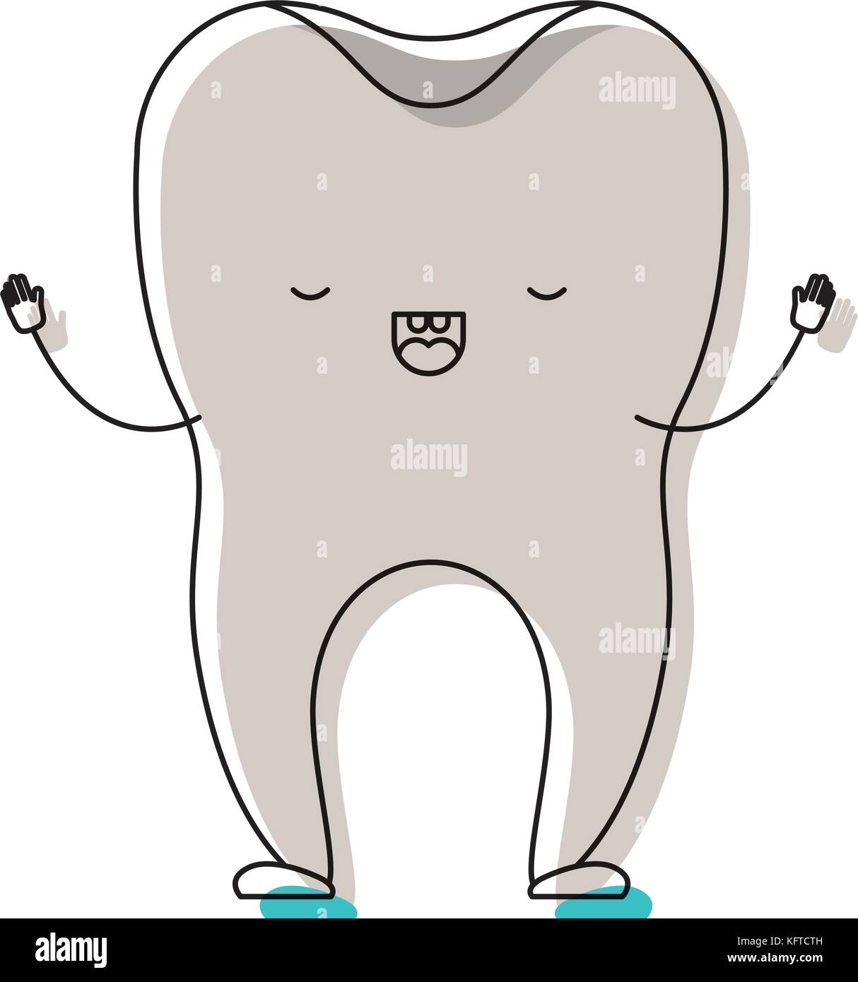 Tooth Cartoon High Resolution Stock Photography and Images - Alamy