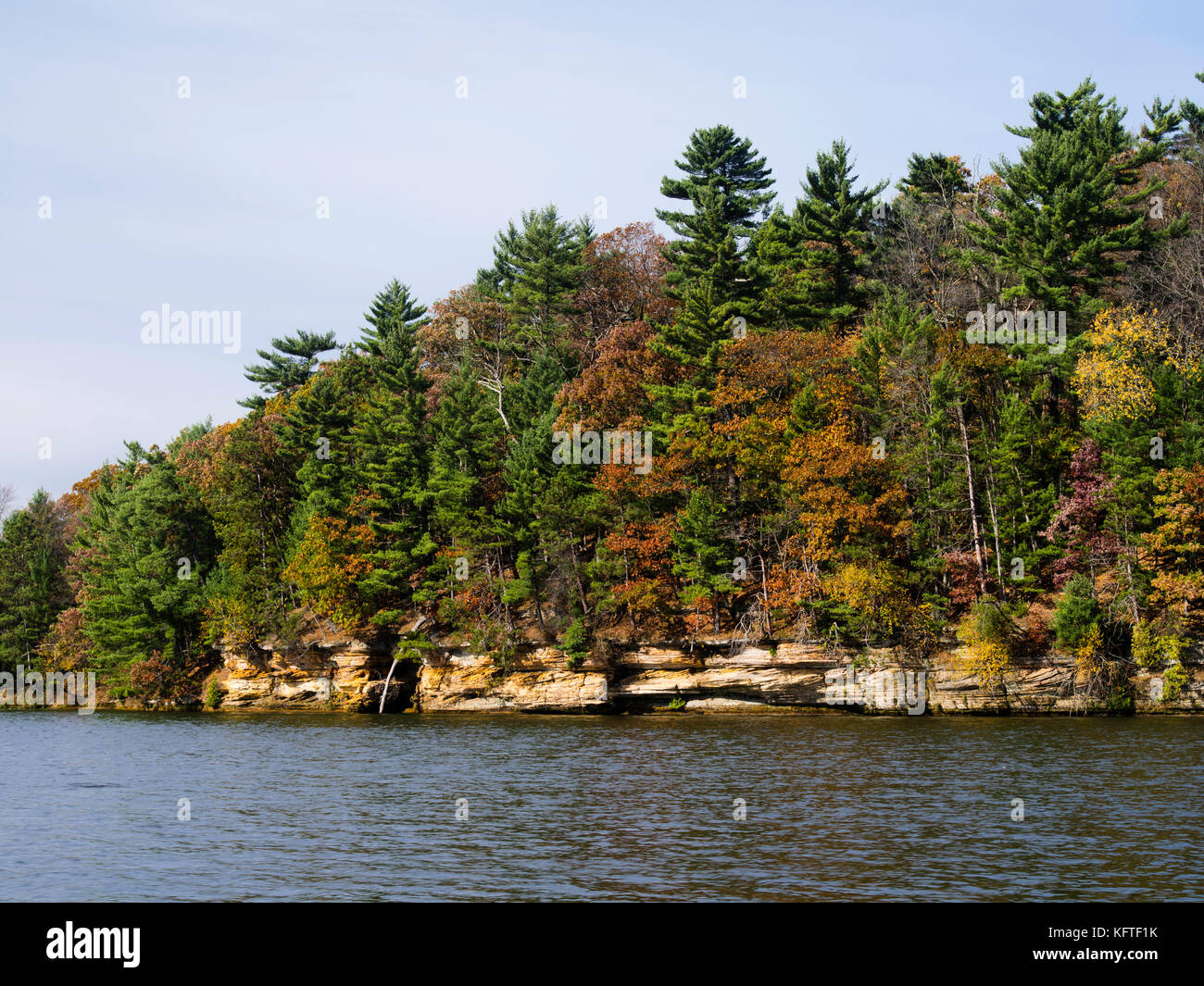 Image from a walk in the woods at the Dells of the Wisconsin State ...