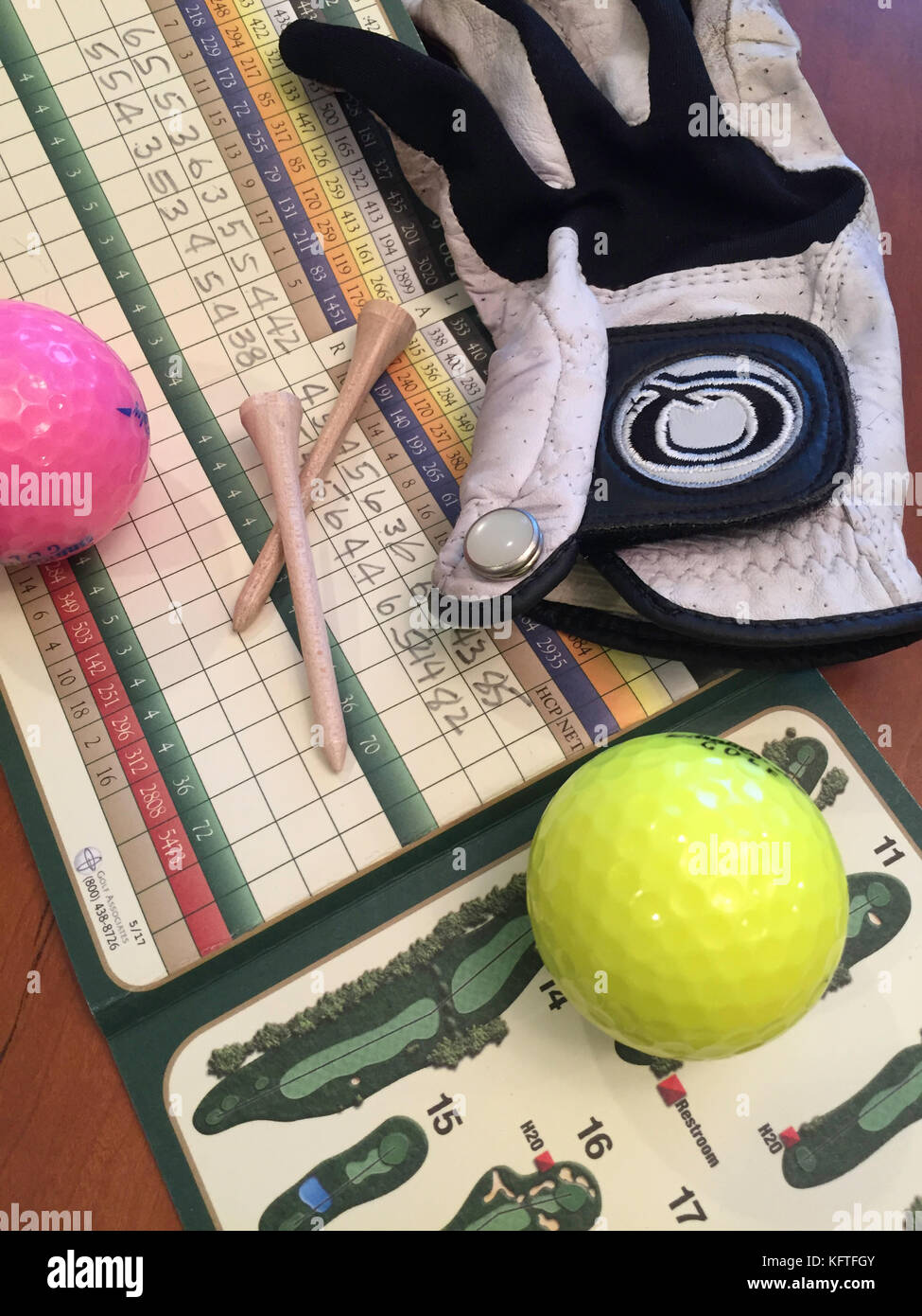 Golf Still Life, USA Stock Photo - Alamy