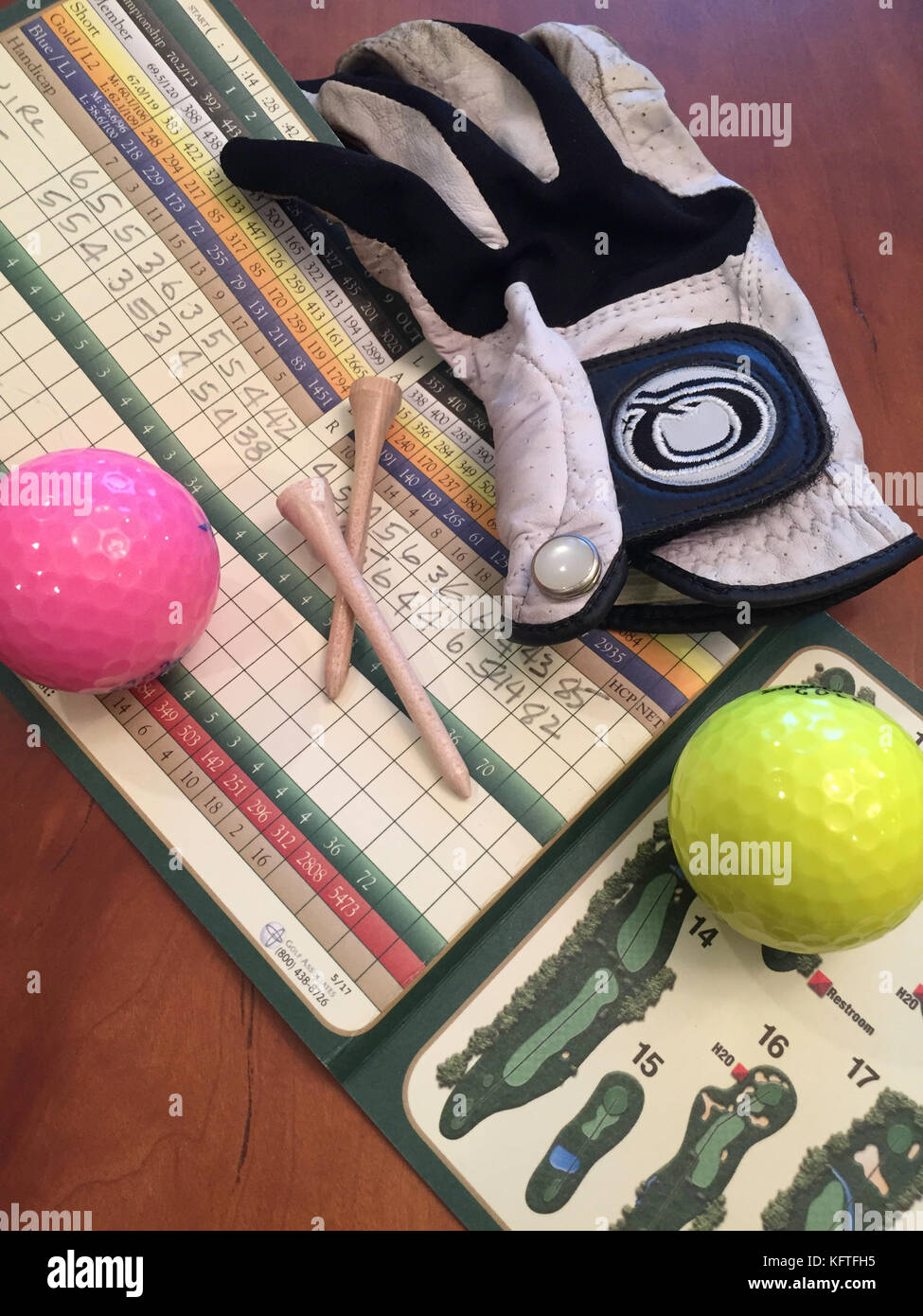 Golf Still Life, USA Stock Photo - Alamy