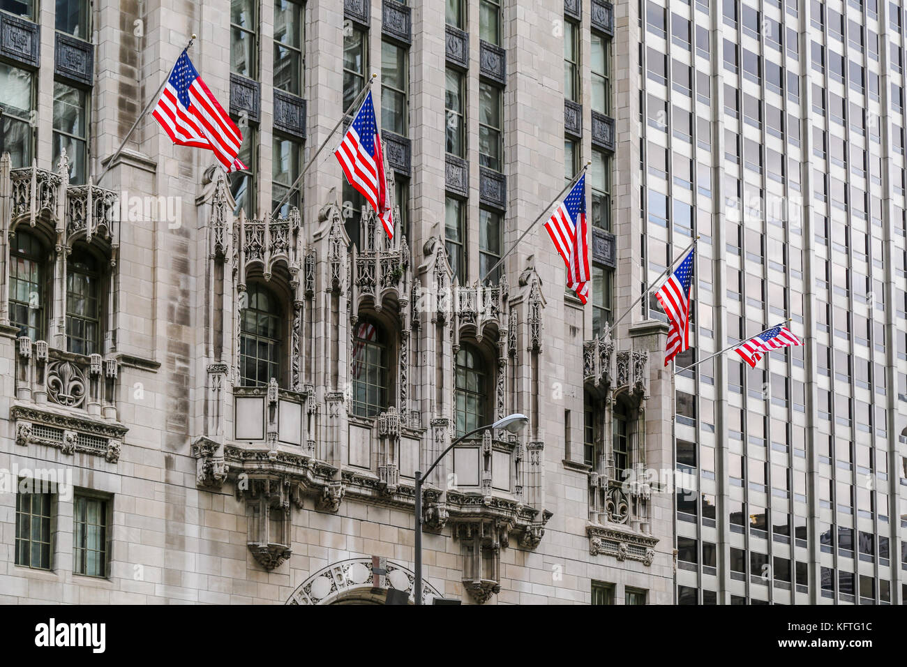 The tribune tower building hi-res stock photography and images - Alamy
