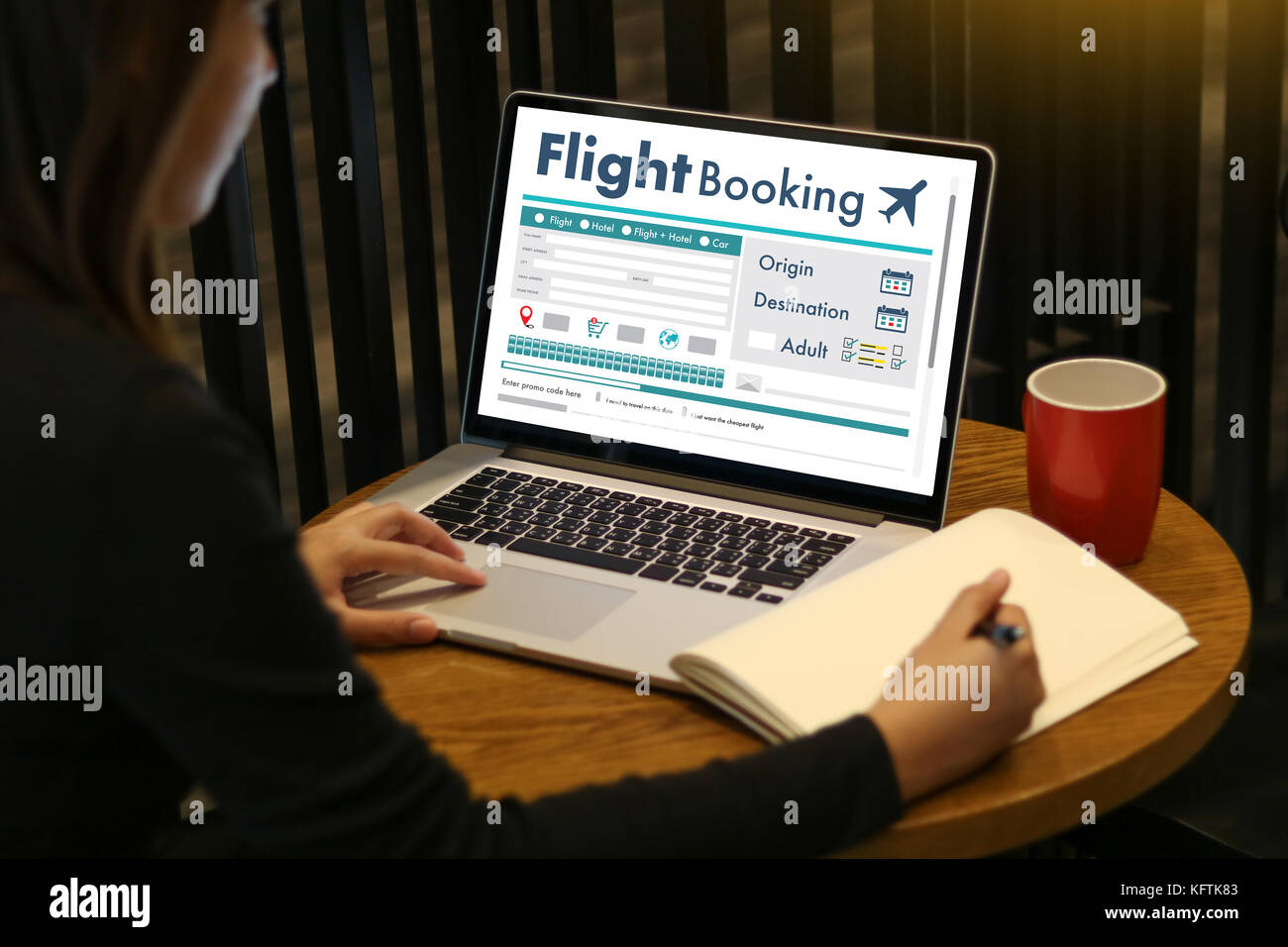 GO Flight Booking Air Online Ticket Book Concept Stock Photo - Alamy