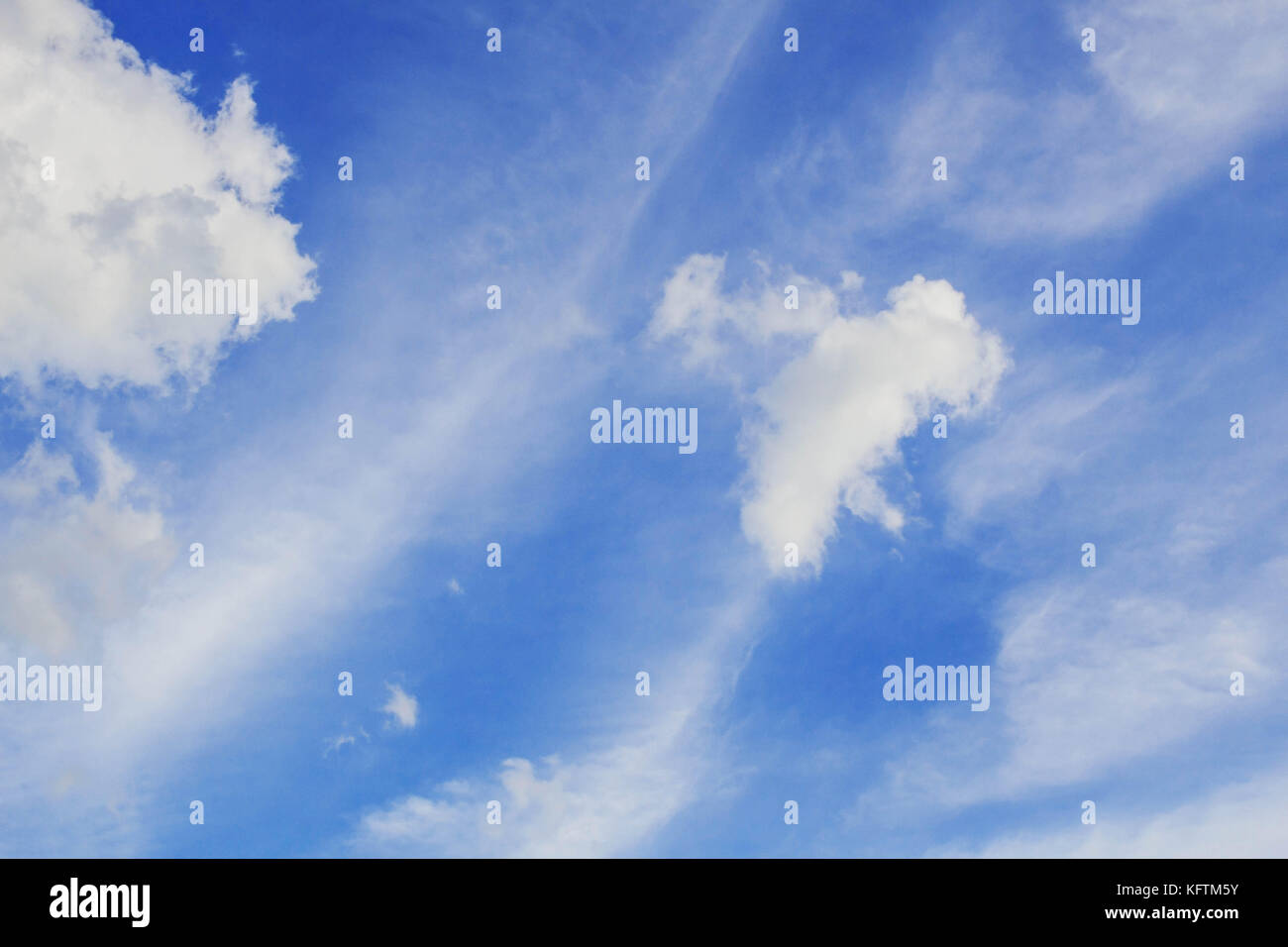 Sky and clouds in the daytime Stock Photo - Alamy