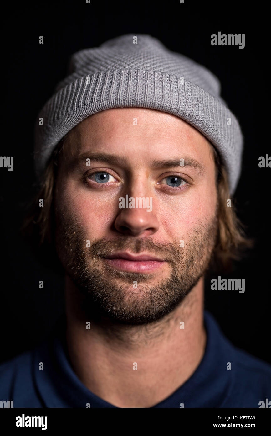Team GB Snowboarder Billy Morgan poses during the media day at The Snow ...