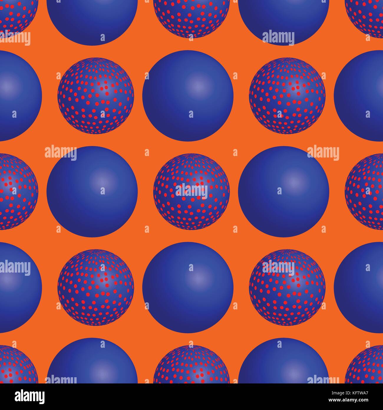 Blue orange circle pattern Stock Vector Images - Alamy