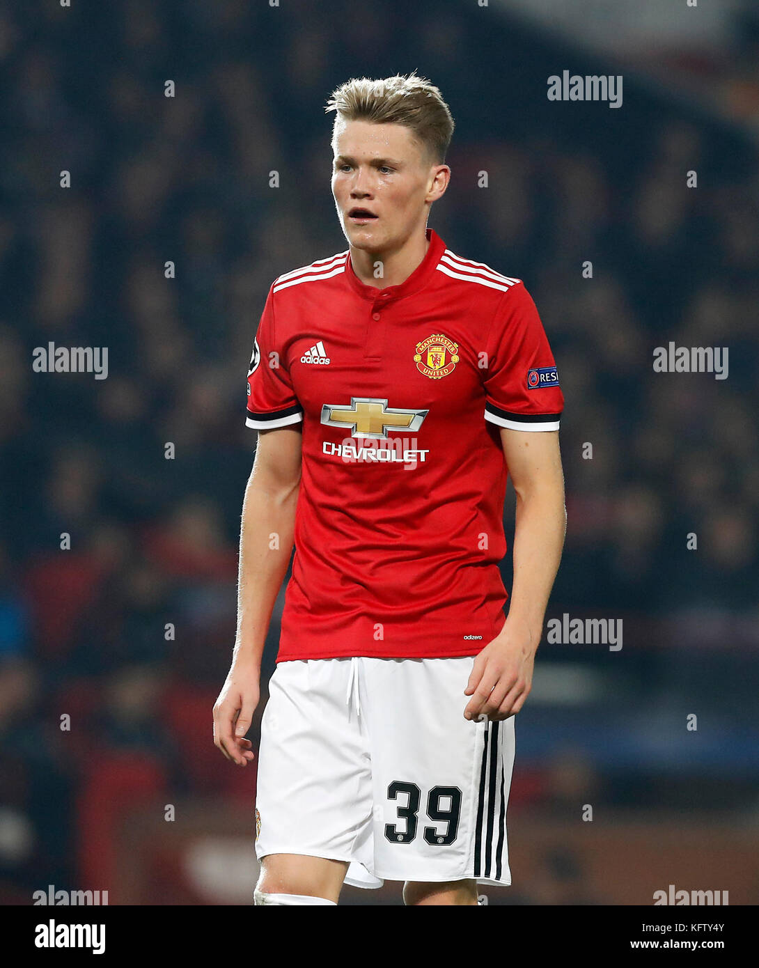 Manchester United's Scott McTominay during the UEFA Champions League ...