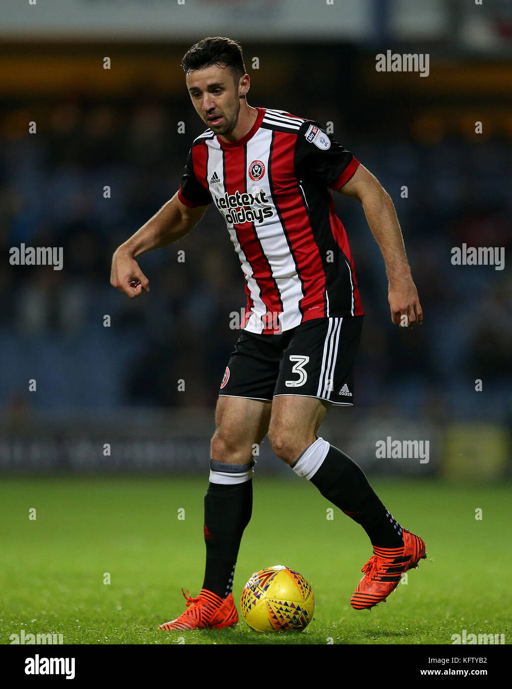 Sheffield United's Enda Stevens in action during the game during the ...