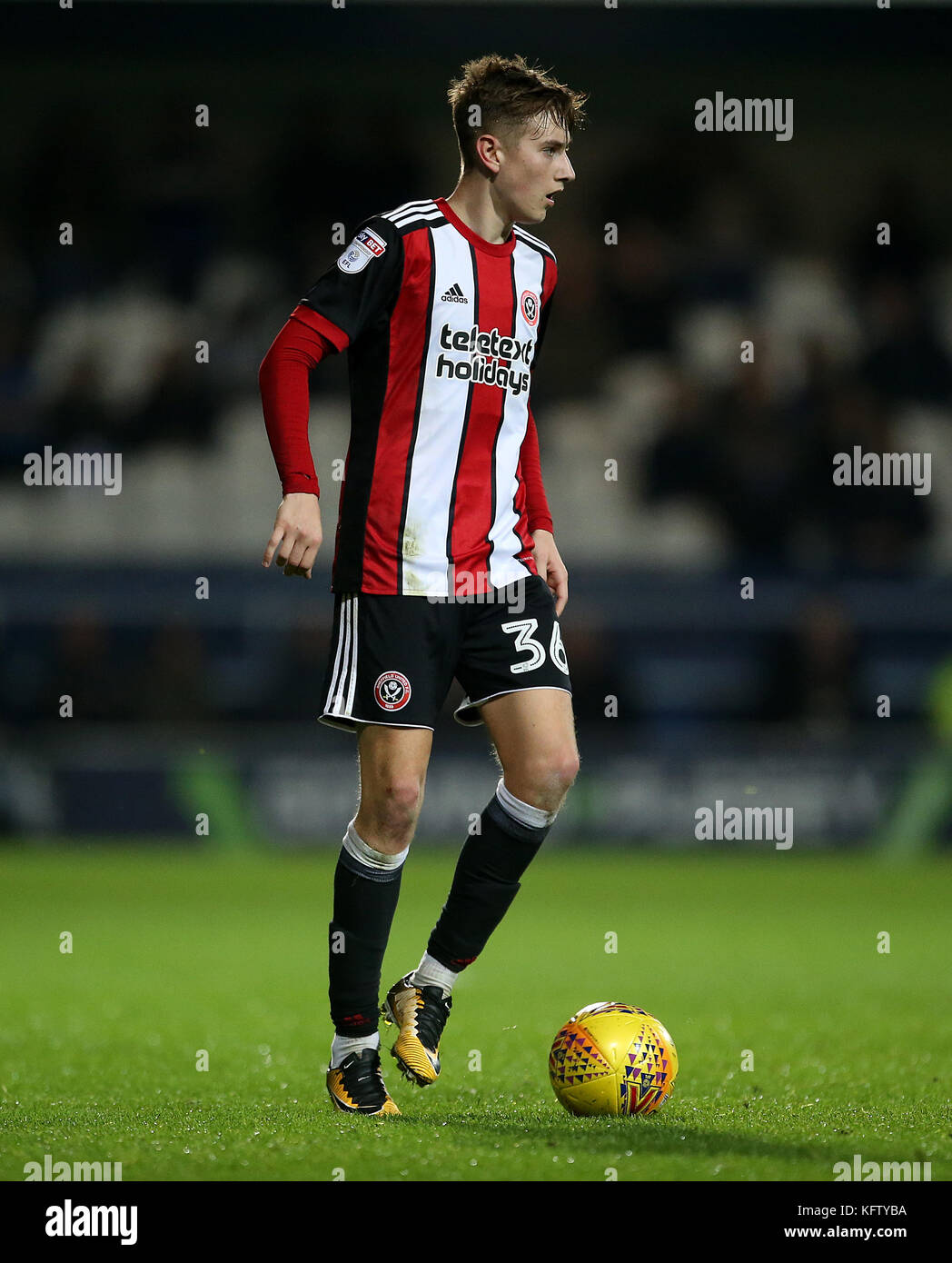 Sheffield United's David Brooks in action during the game during the ...