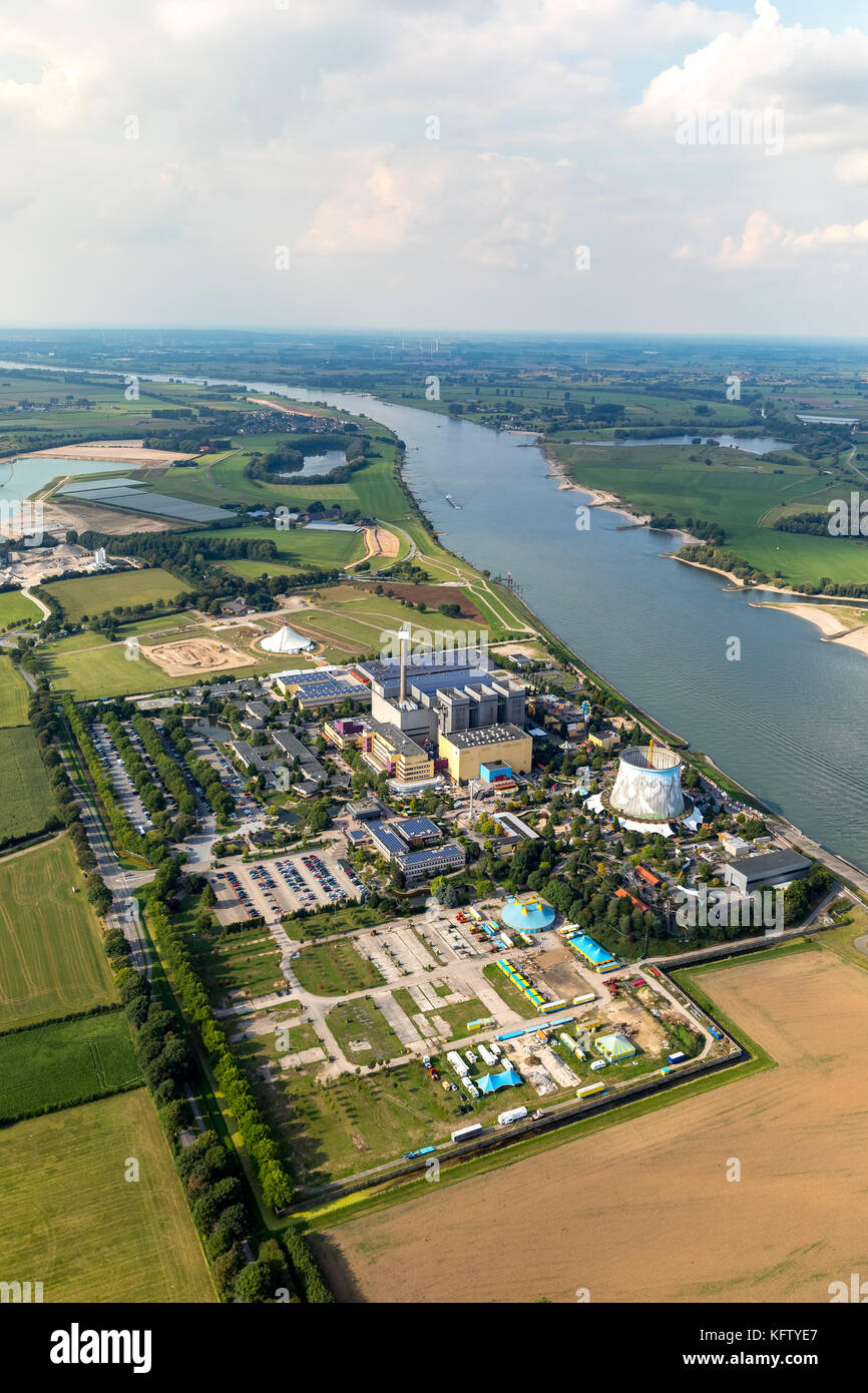 Wunderland Kalkar, amusement park, a former nuclear power plant Kalkar ...