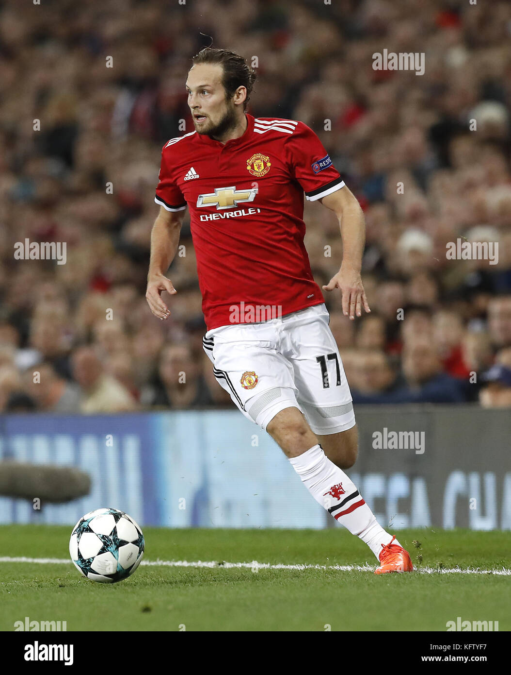 Manchester United's Daley Blind during the UEFA Champions League, Group ...
