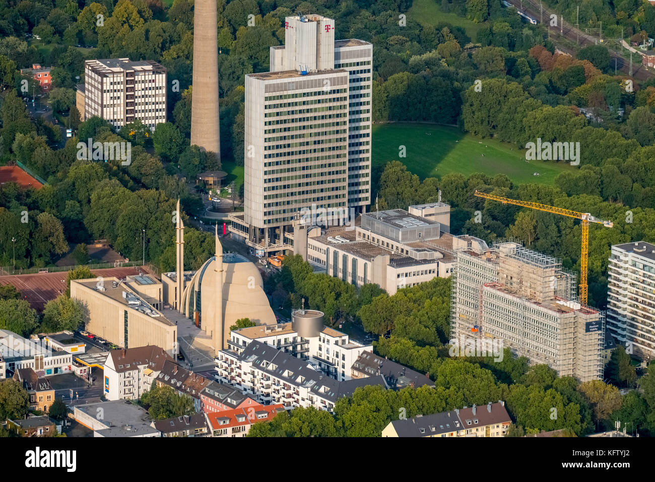 Cologne Central Mosque, Mosque, at the Fuchsstrasse interior ...