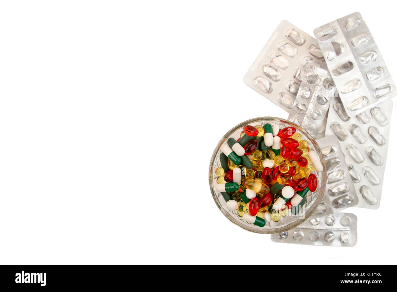 Pills background. Heap of assorted various medicine tablets and pills ...