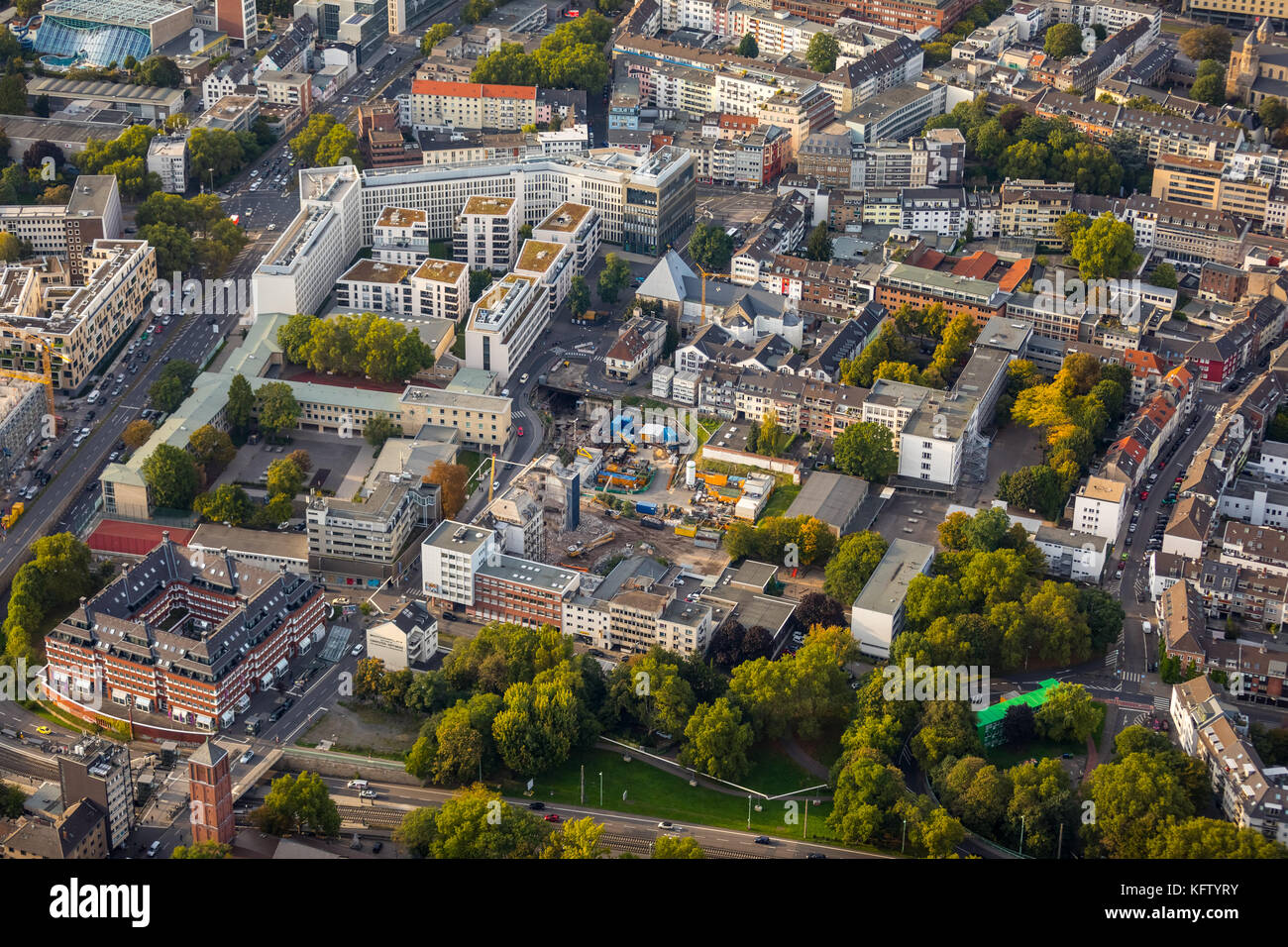 Construction site of the new city archive Cologne, collapse of the ...