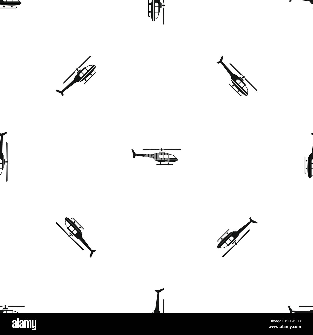Military helicopter pattern seamless black Stock Vector Image & Art - Alamy
