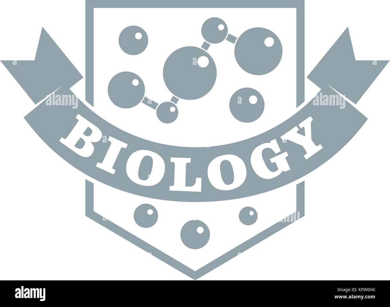 Evolution biology logo, simple gray style Stock Vector Image & Art - Alamy