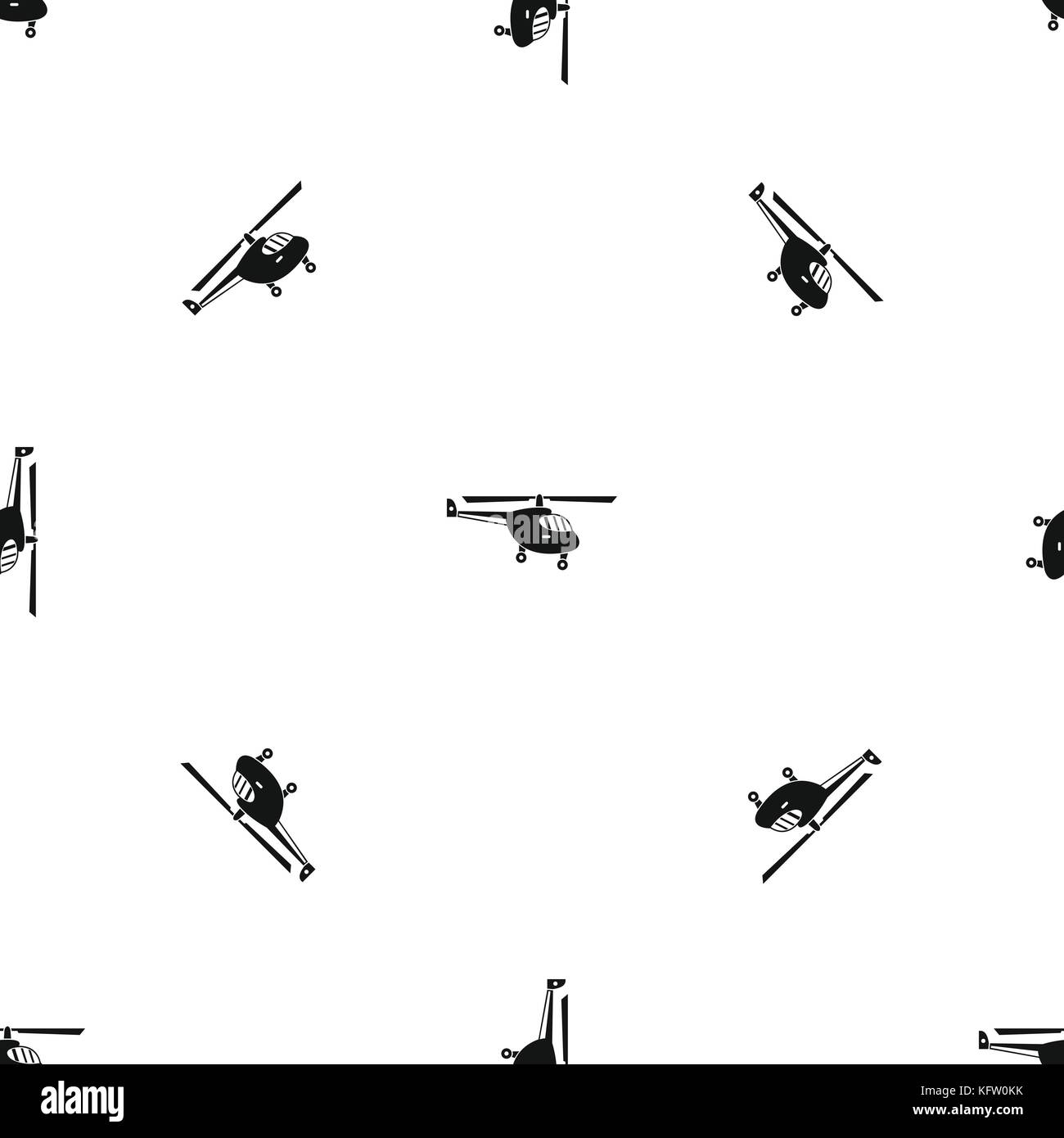 Helicopter pattern seamless black Stock Vector Image & Art - Alamy