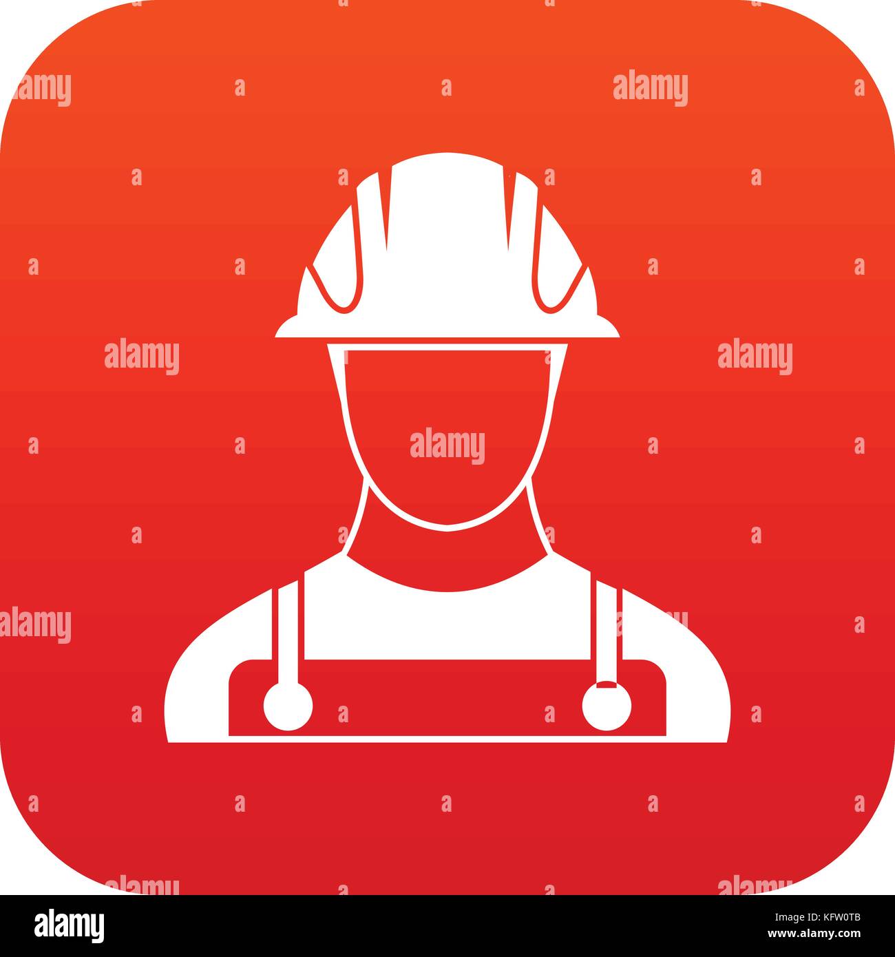 Digital man and hard hat Stock Vector Images - Alamy