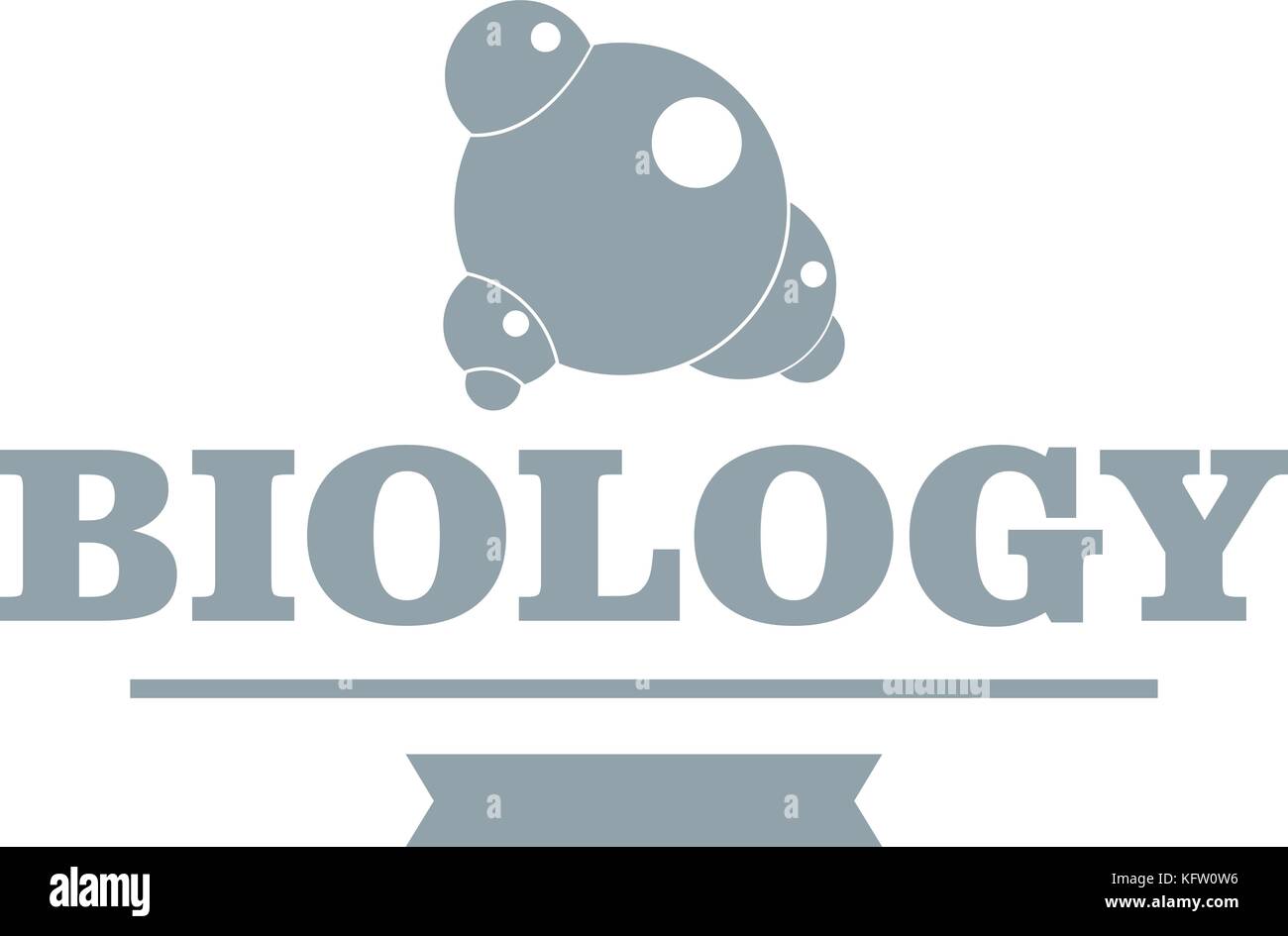 Element biology logo, simple gray style Stock Vector Image & Art - Alamy