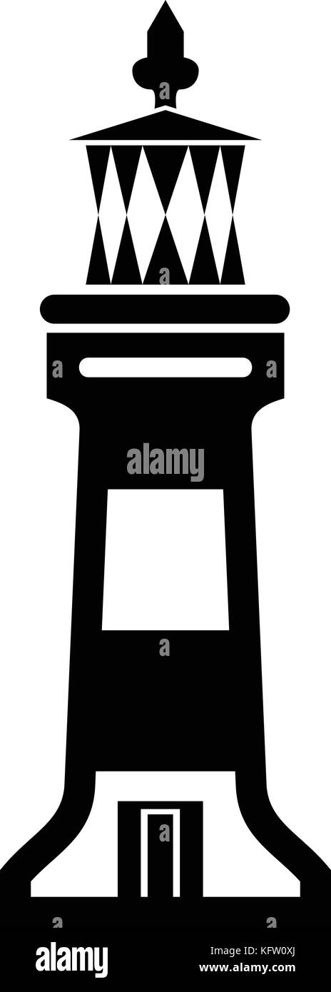 Stone beacon icon, simple style Stock Vector Image & Art - Alamy