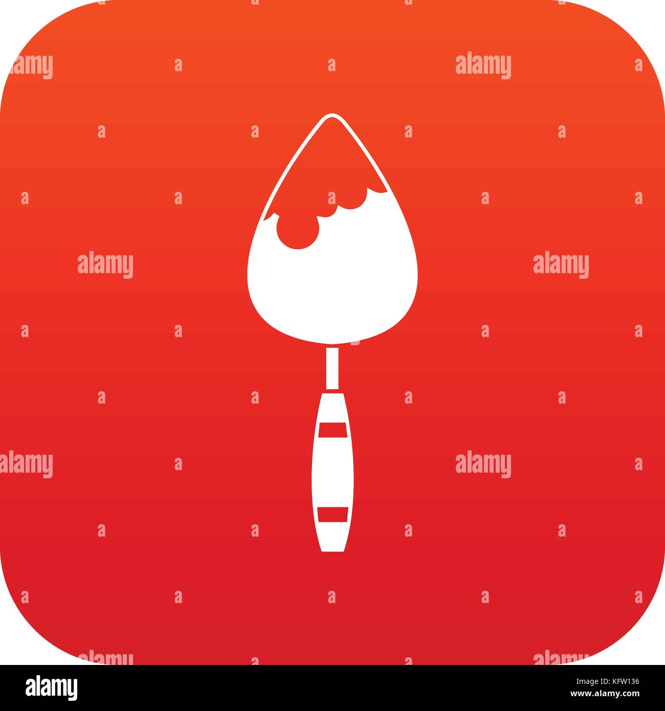 Construction trowel icon digital red Stock Vector Image & Art - Alamy Construction trowel icon digital red Stock Vector Image & Art - Alamy