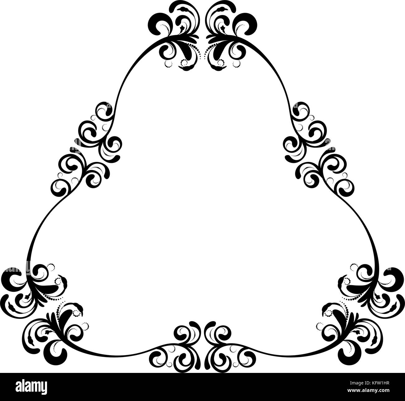 Vintage greeting card mock Stock Vector Images - Alamy