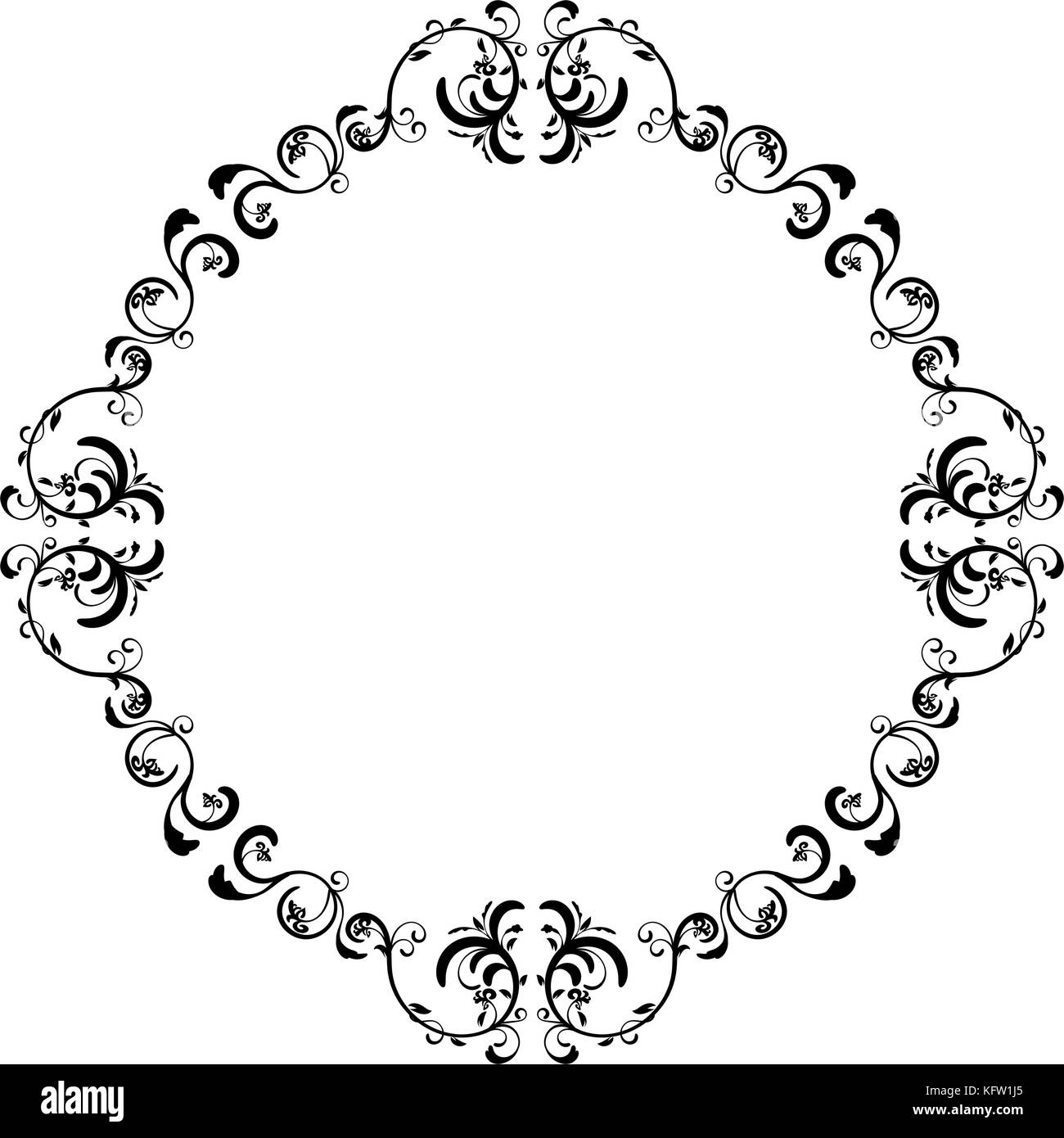 Elegant mock up frame Stock Vector Images - Alamy