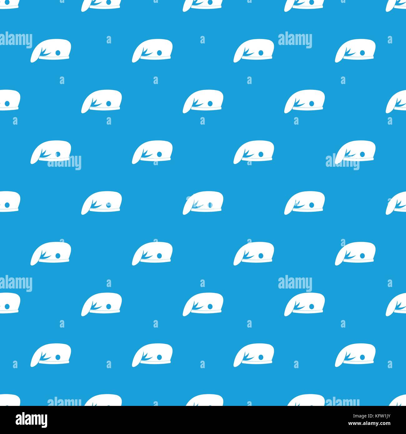 Military cap pattern seamless blue Stock Vector Image & Art - Alamy