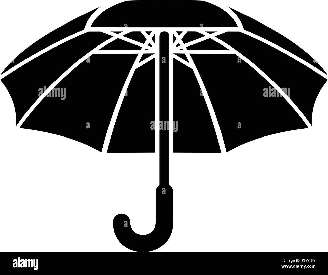 Big black umbrella Black and White Stock Photos & Images - Alamy