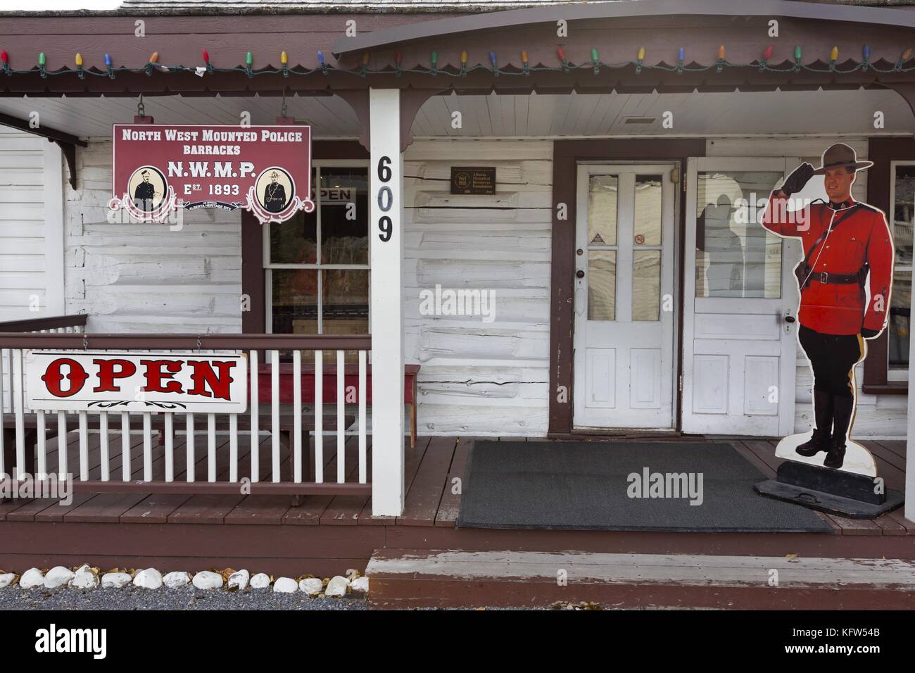 North west mounted police outpost hi-res stock photography and images ...