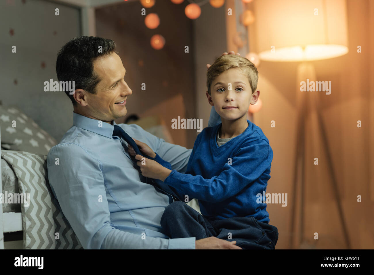 Attractive boy enjoying his weekend Stock Photo - Alamy