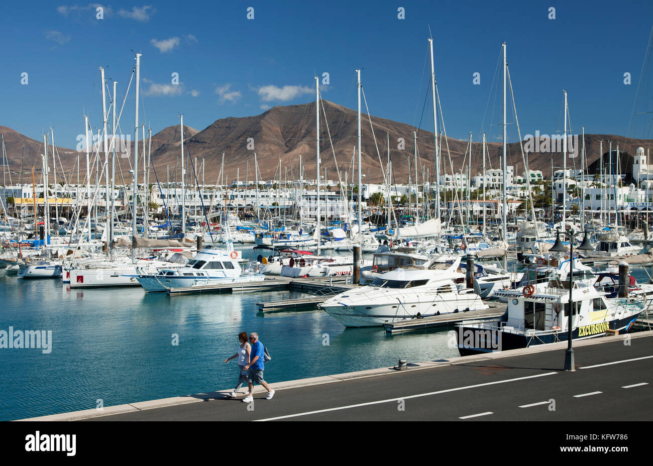 Rubicon marina playa blanca lanzarote hi-res stock photography and ...