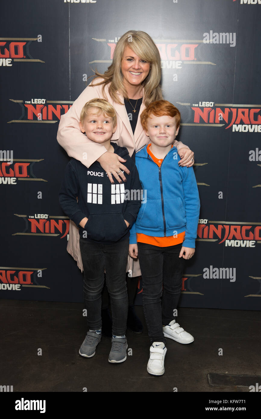 Guests attend Lego Ninjago Movie Screening Featuring: Sally Lindsay ...
