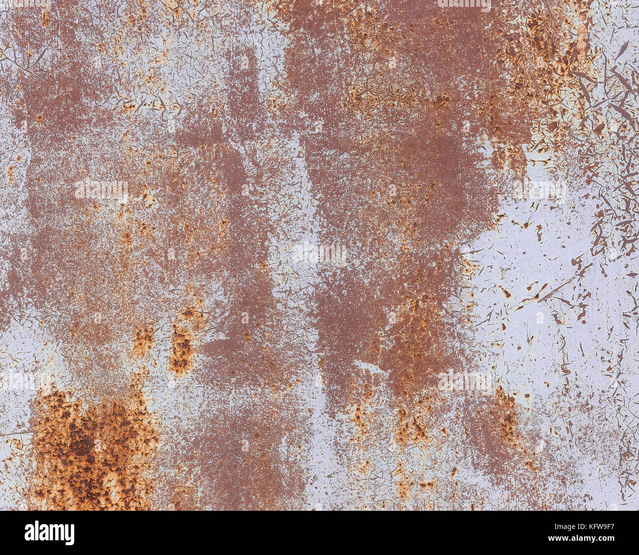 Old red painted wall with rust texture. Grunge rusted metal background ...