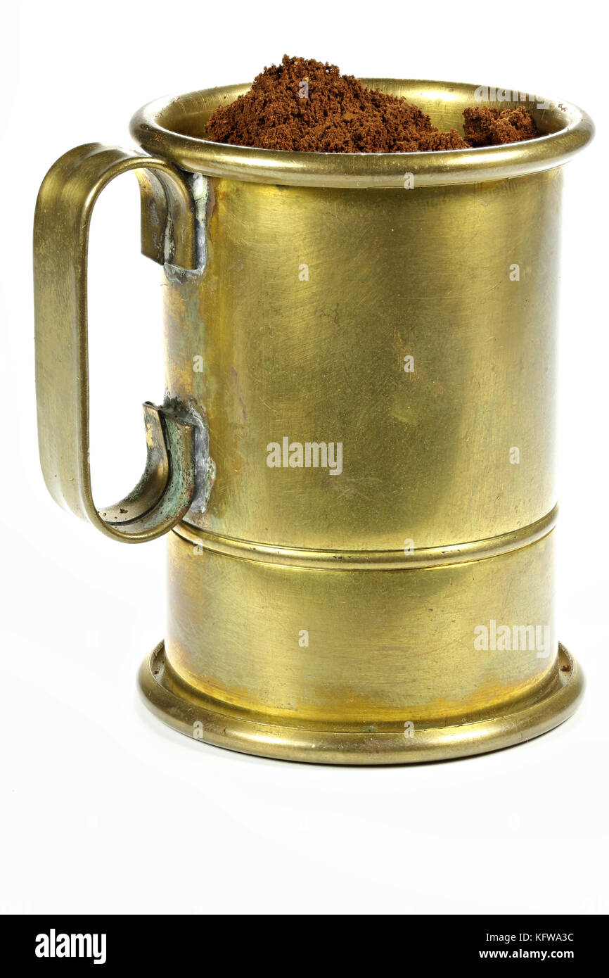 Vintage measuring cup Cut Out Stock Images & Pictures - Alamy